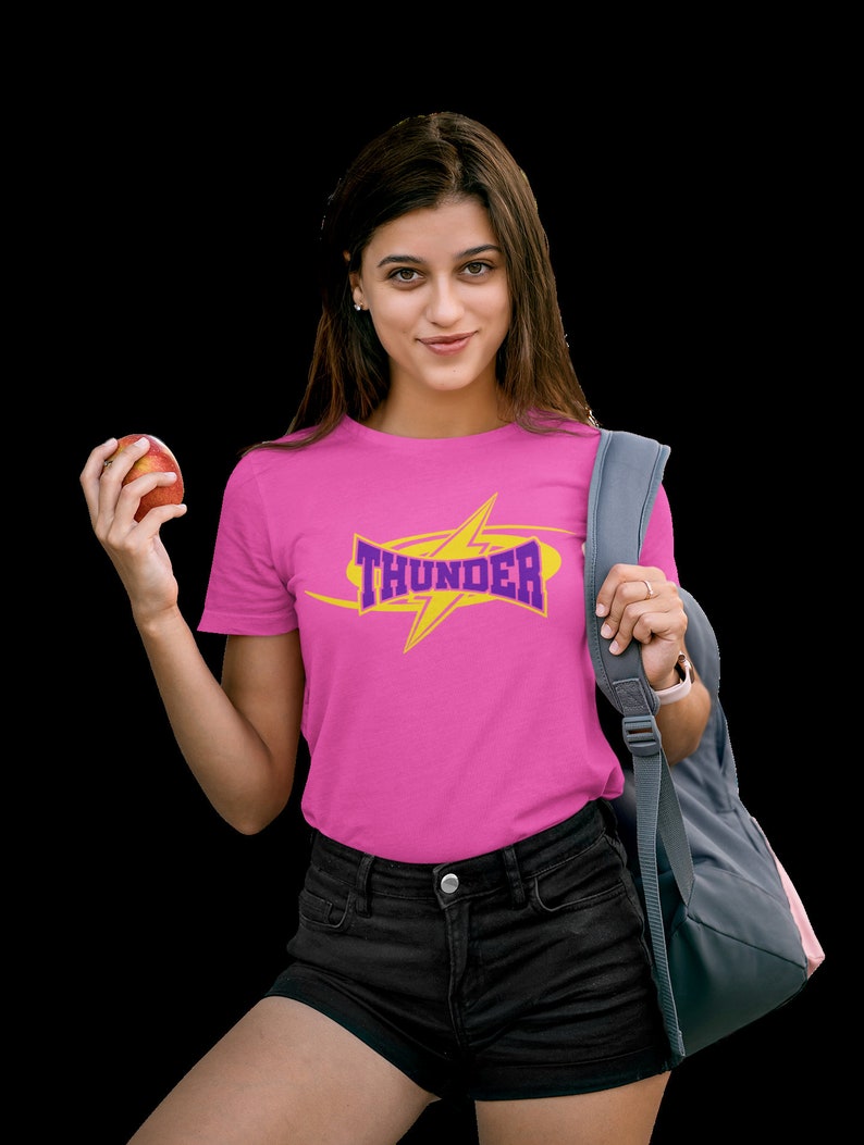 Thunder Svg Thunder Png School Spirit Svg Thunder Mascot - Etsy