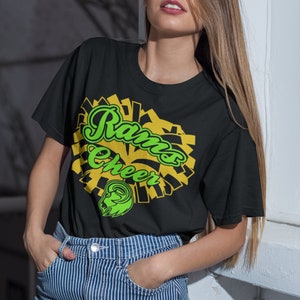 Rams Cheer Svg Ram Cheer Svg Rams Cheer Svg Rams Cheerleading - Etsy