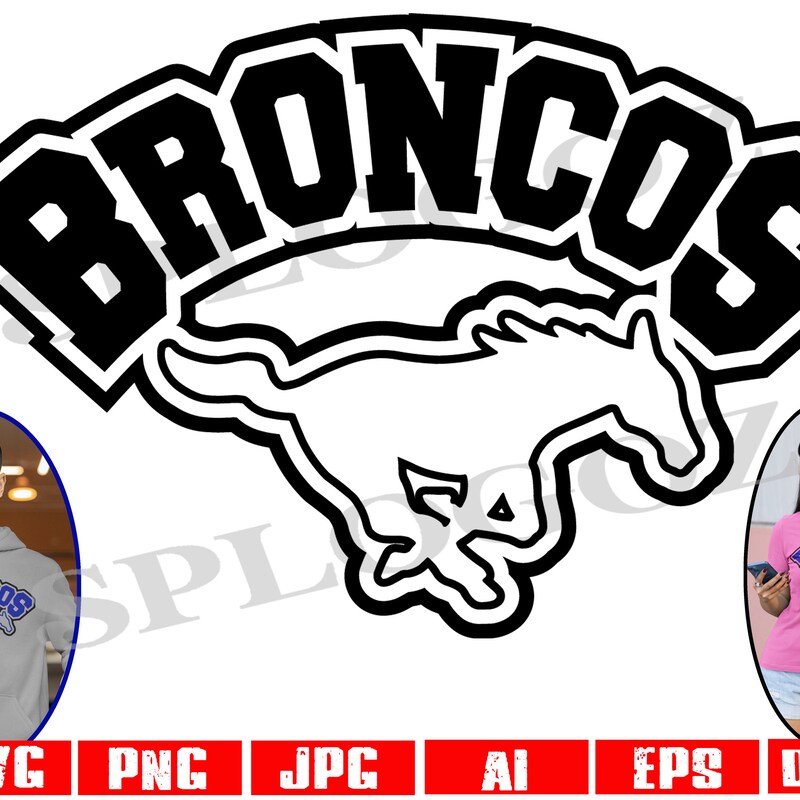 Broncos Embroidery - Etsy