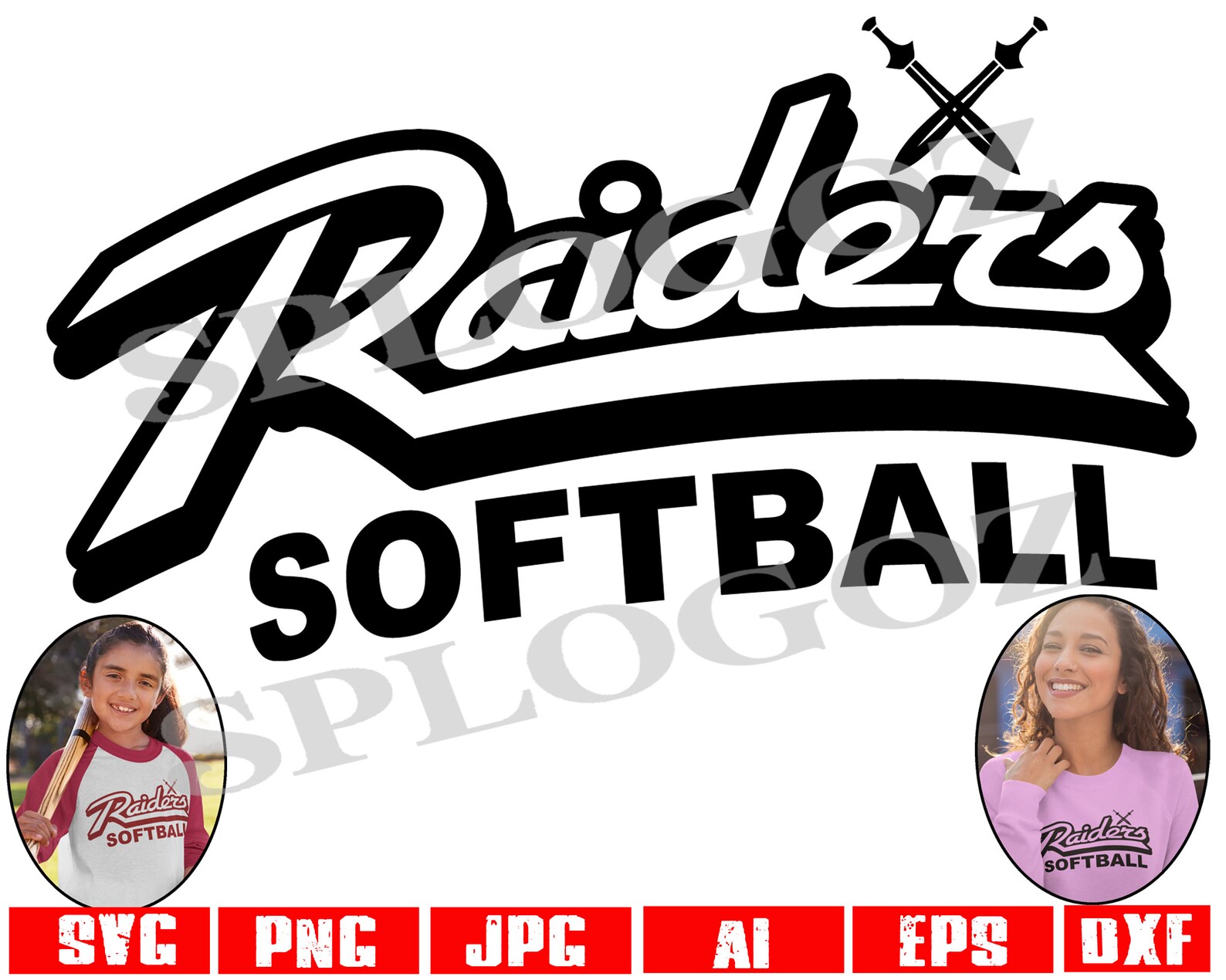 Raiders Svg Raider Svg Raiders Softball Svg Raider Softball | Etsy
