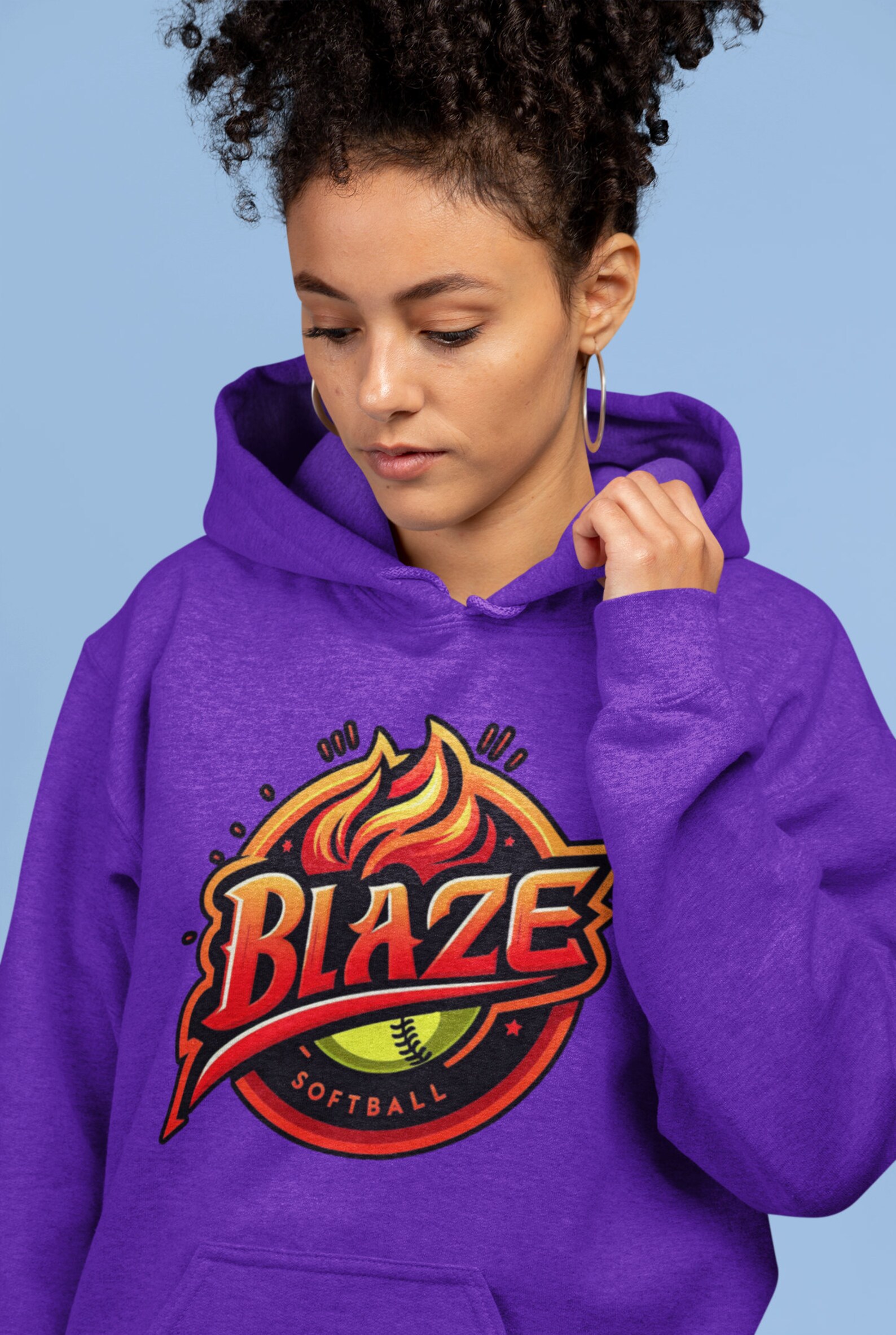 Blaze Softball Png, Blaze Design PNG, T-shirt Sublimation Png, Blaze ...