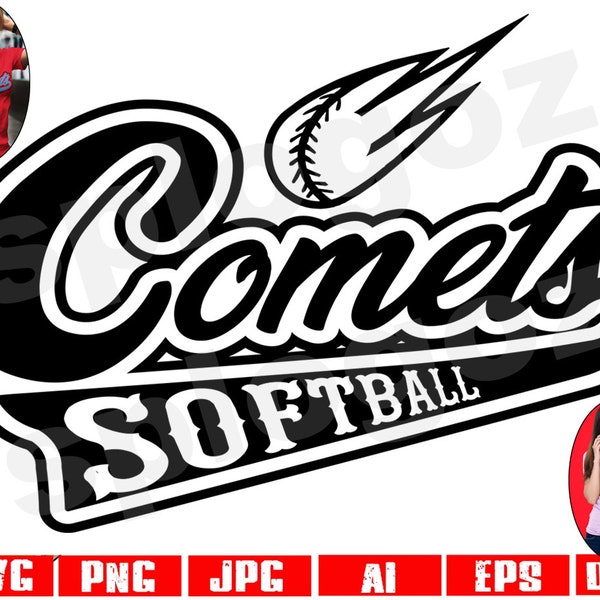 Comets Mascot - Etsy