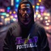 Thunder Football Svg Thunder Football Png Thunder Football Design ...