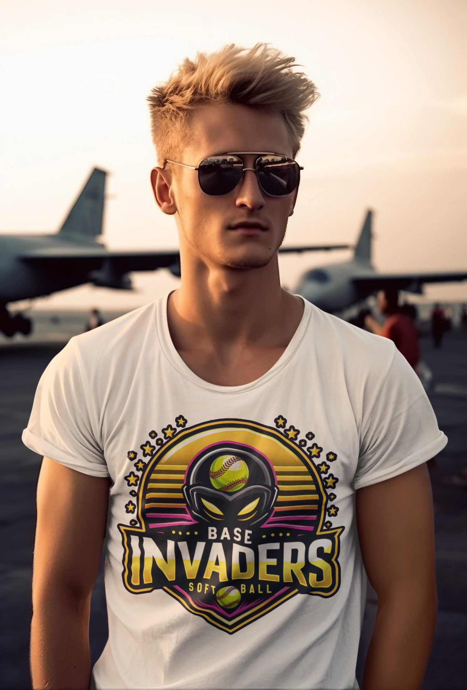 Base Invaders Softball Png, Base Invaders Design PNG, Base Invaders ...