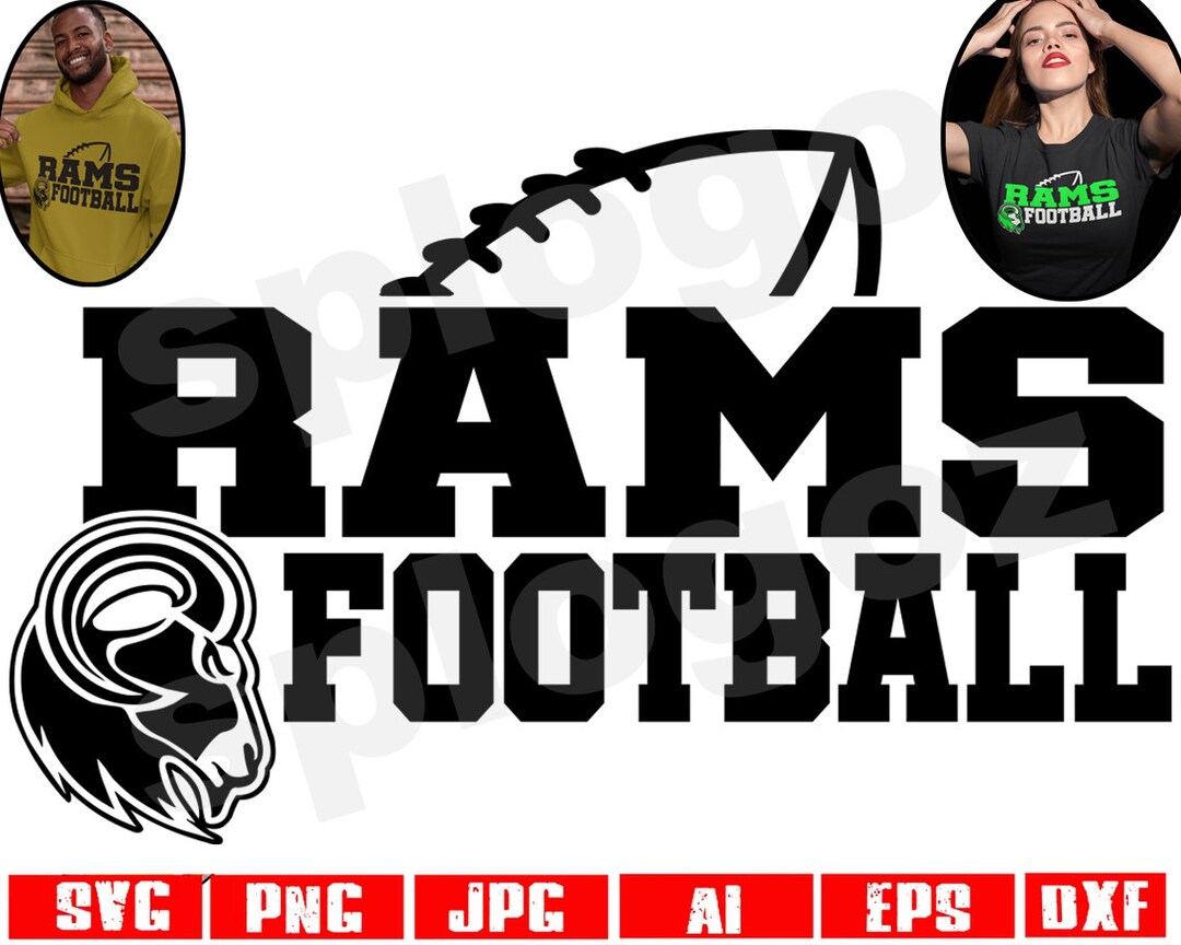 Rams Football Svg Ram Football Svg Rams Football Png Rams Svg Ram Svg ...