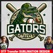 Gators Baseball Png, Gators PNG, T-shirt Sublimation Png, Gators ...