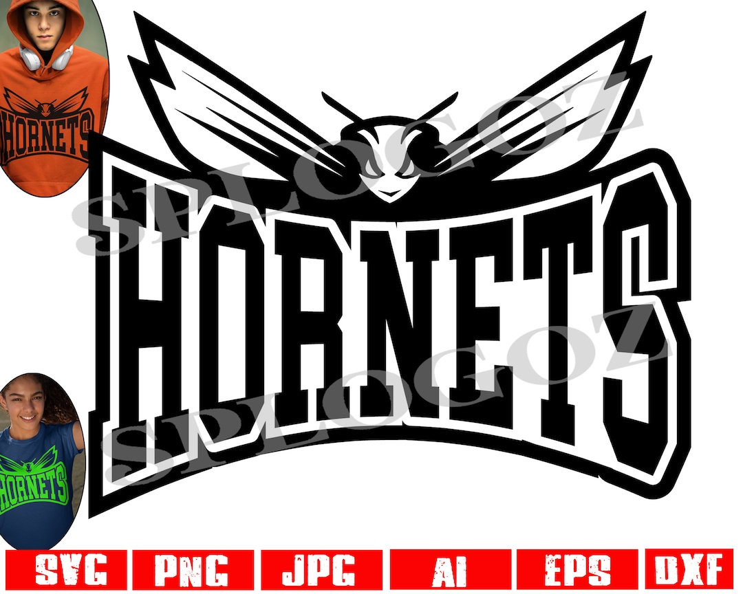Hornets Svg, Hornet Svg, Hornets Svg Mascot, Hornets Png, SVG Cut File ...