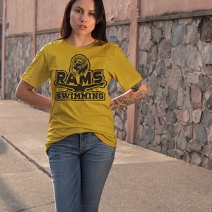 Rams Swimming Svg Ram Swimming Svg Rams Swimming Svg Rams Swim Svg Ram ...