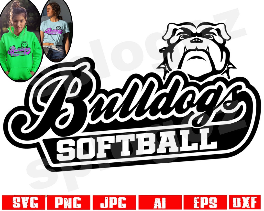 Bulldogs Softball Svg Bulldog Softball Svg Bulldogs Softball Png ...