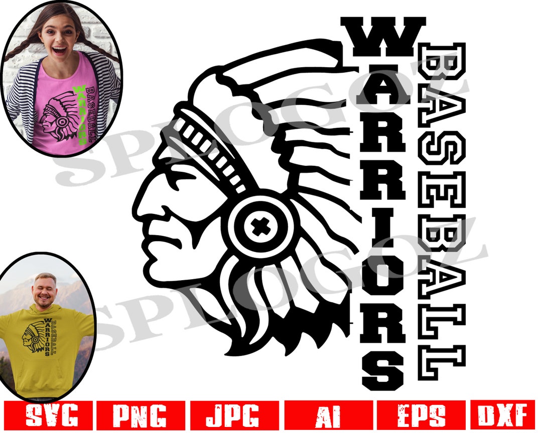 Warriors Baseball Svg, Warriors Baseball Svg, Warriors Svg, Warrior Svg ...
