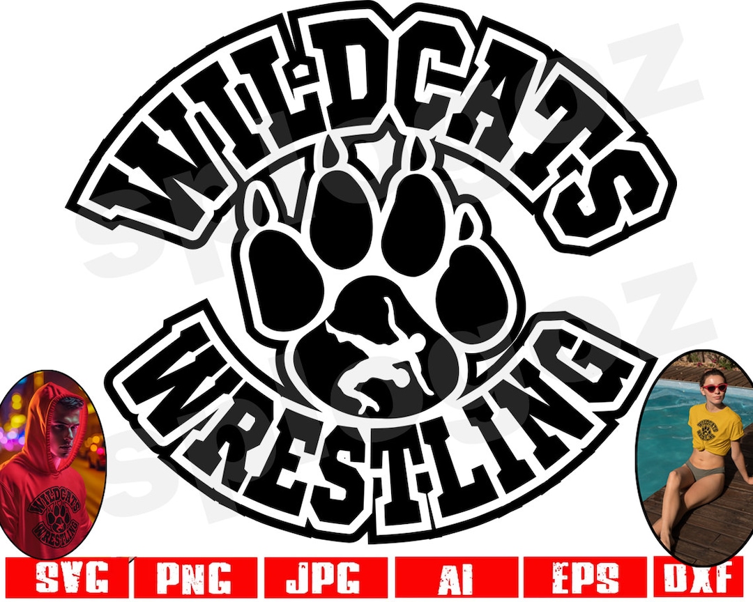 Wildcats Wrestling Svg Wildcat Wrestling Svg Wildcats Wrestling Png ...