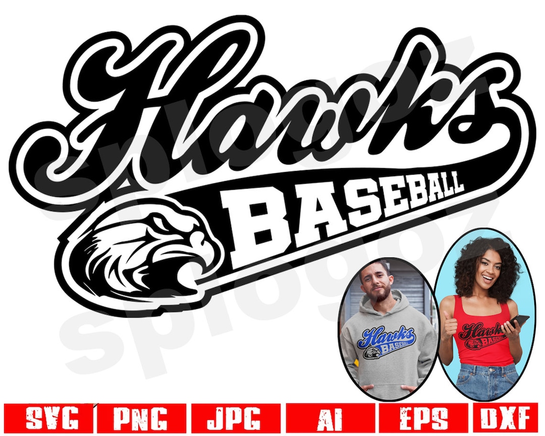 Hawks Baseball Svg Files Hawk Baseball Svg Files Hawks Svg Hawk Svg ...