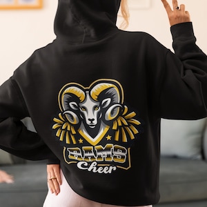 Rams Cheer Png, Rams Cheerleading PNG, Rams Sublimation, T-shirt ...