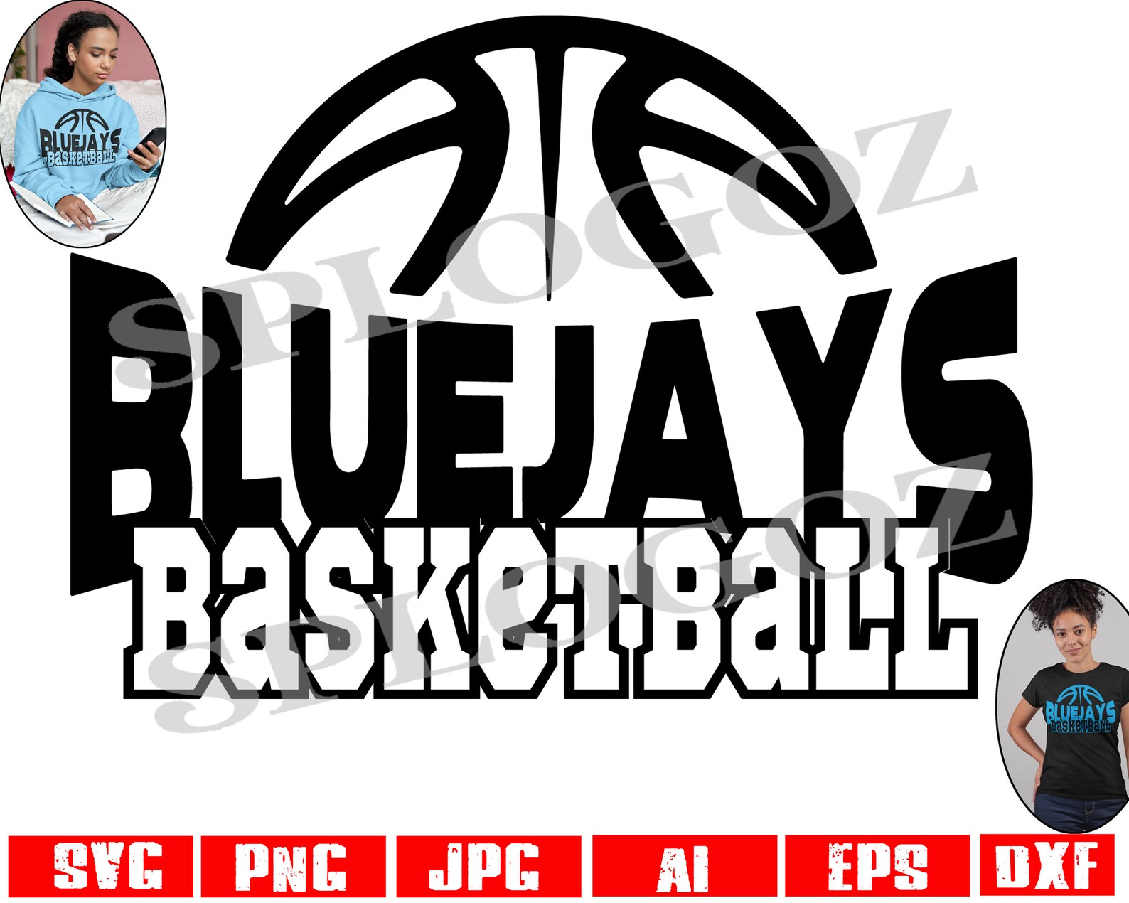 Bluejays Basketball Svg, Bluejay Basketball Svg , Bluejay Svg Logo ...