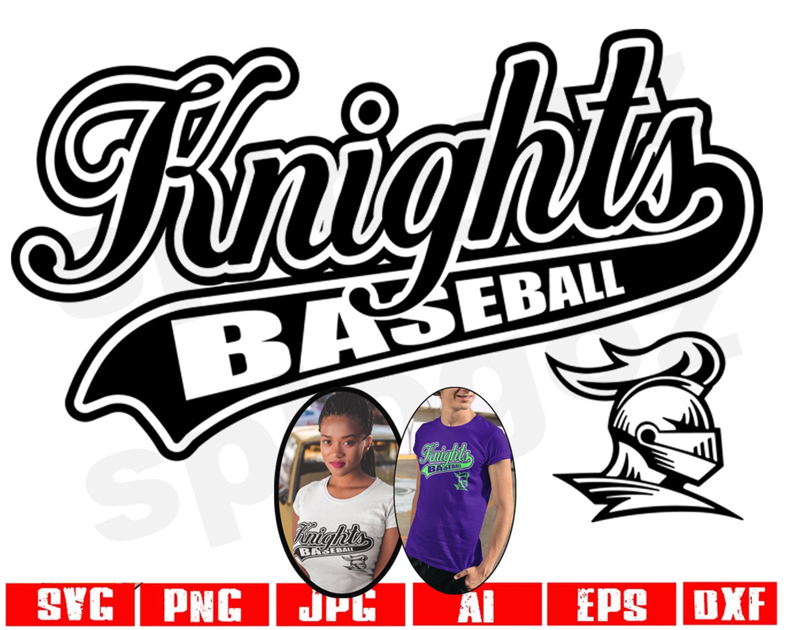 Knights Baseball Svg Knight Baseball Svg Knights Svg Knight Etsy