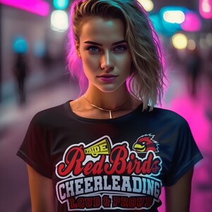 Redbirds Cheerleading Svg, Redbirds Cheer Svg, Red Birds Cheerleading ...