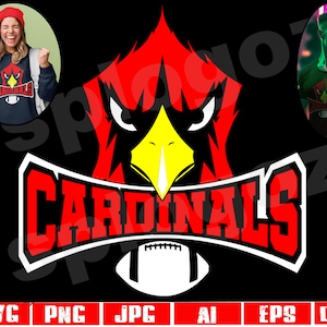 Cardinals Football Svg Cardinal Football Svg Cardinals Football Png ...