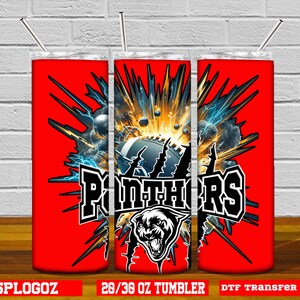 Panthers Football Sublimation Png, Panthers Football PNG, T-shirt ...