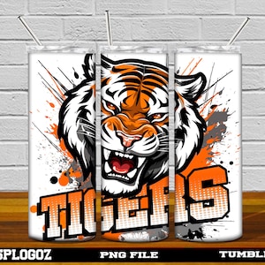 Tigers Sublimation Design, Tiger PNG, T-shirt Sublimation Png, School ...