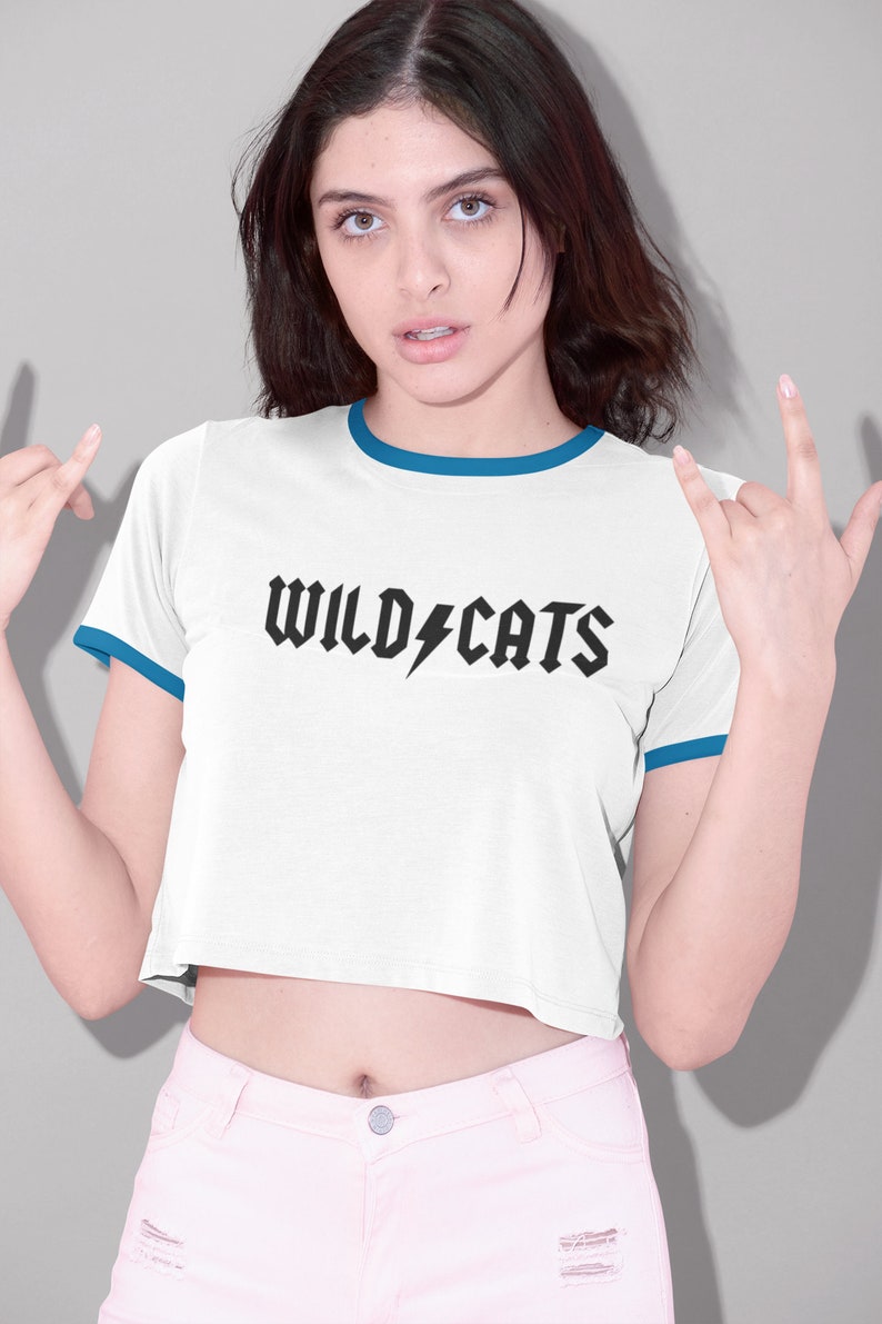 Wildcats Svg AC DC Inspired Wildcats Logo Wildcat Svg - Etsy