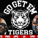 Go Get Em Tigers Svg, Tigers Svg, Tiger Svg, Tiger Spirit Svg, Tigers ...