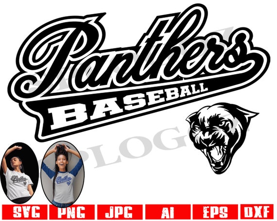 Panthers Baseball Svg Panther Baseball Svg Panther Svg - Etsy