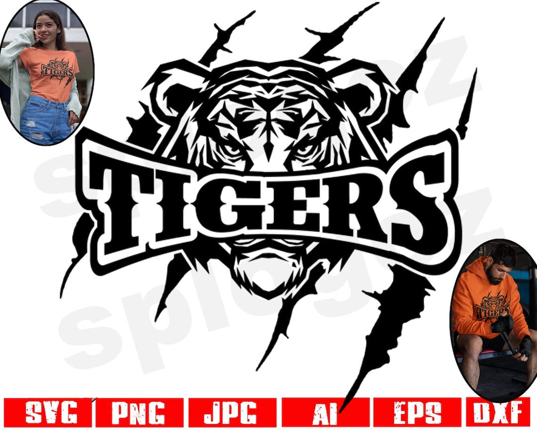 Tigers Svg Tiger Svg Tigers Png Tiger Png Tigers Mascot Svg School ...