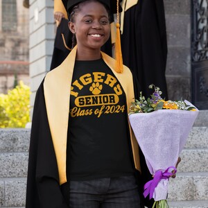 Tiger Graduation Class of 2024 Svg School Graduation Shirt 2024 ...