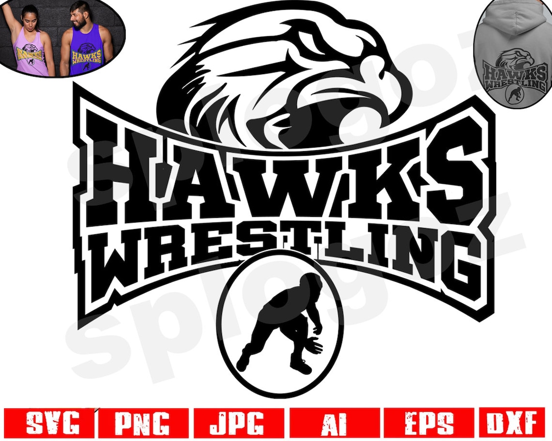 Hawks Wrestling Svg Hawk Wrestling Svg Hawks Wrestling Png Hawks Svg ...