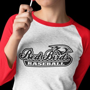 Red Birds Baseball Svg Red Bird Baseball Svg Redbirds Svg Redbird Svg ...
