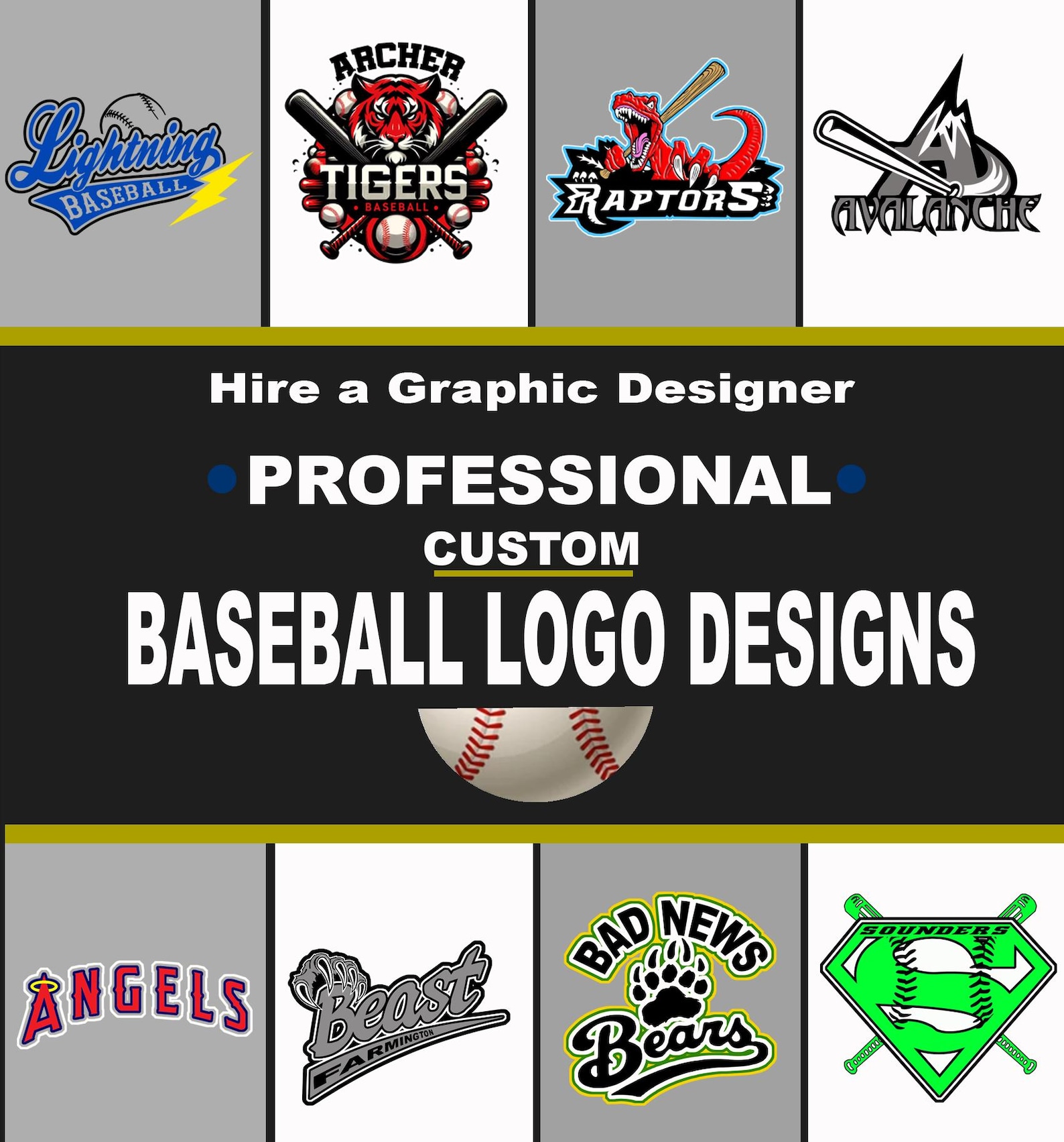 Personalized Baseball Logo Custom Baseball Design Png Custom Team Logo ...