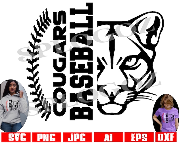 Cougars Baseball Svg Cougar Baseball Svg Cougars Svg Cougar - Etsy
