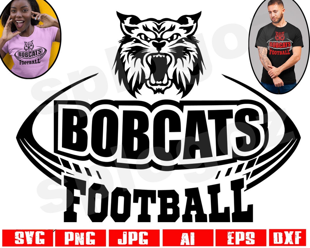 Bobcats Football Svg Bobcats Football Png Bobcat Football Svg Bobcats ...