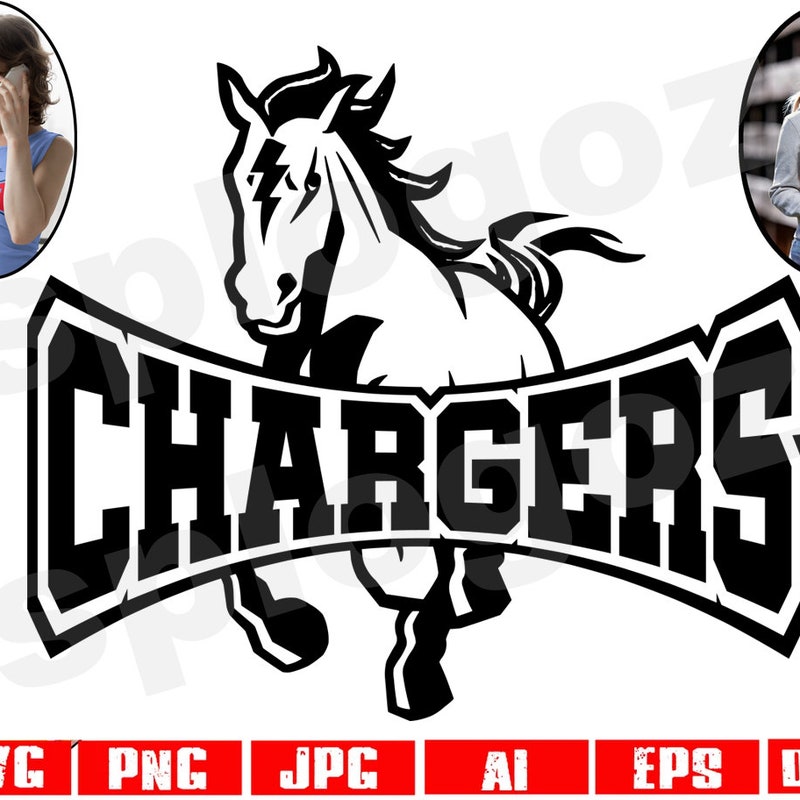Chargers Svg Men - Etsy