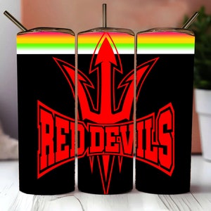 Red Devils Svg, Red Devil Svg, Red Devils Png, Red Devils Mascots Svg ...