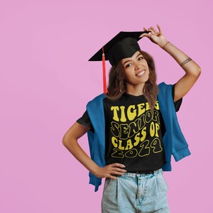 Tiger Graduation Class of 2024 Svg School Graduation Shirt 2024 ...