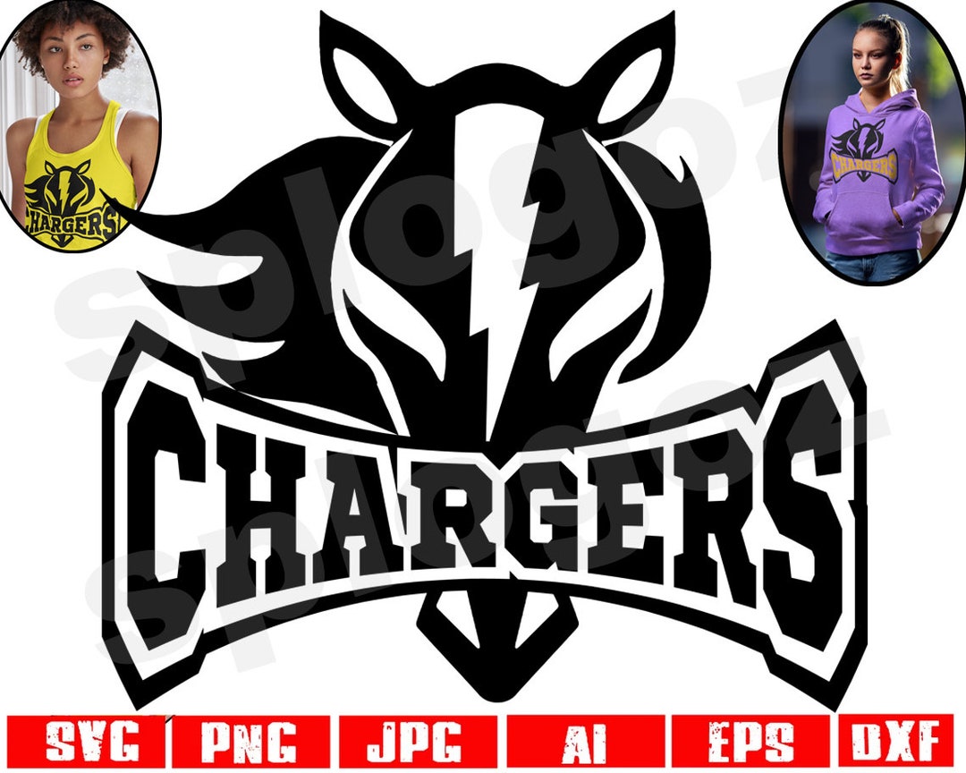 Chargers Svg, Charger Svg, Chargers Png, Chargers School Svg, Chargers ...