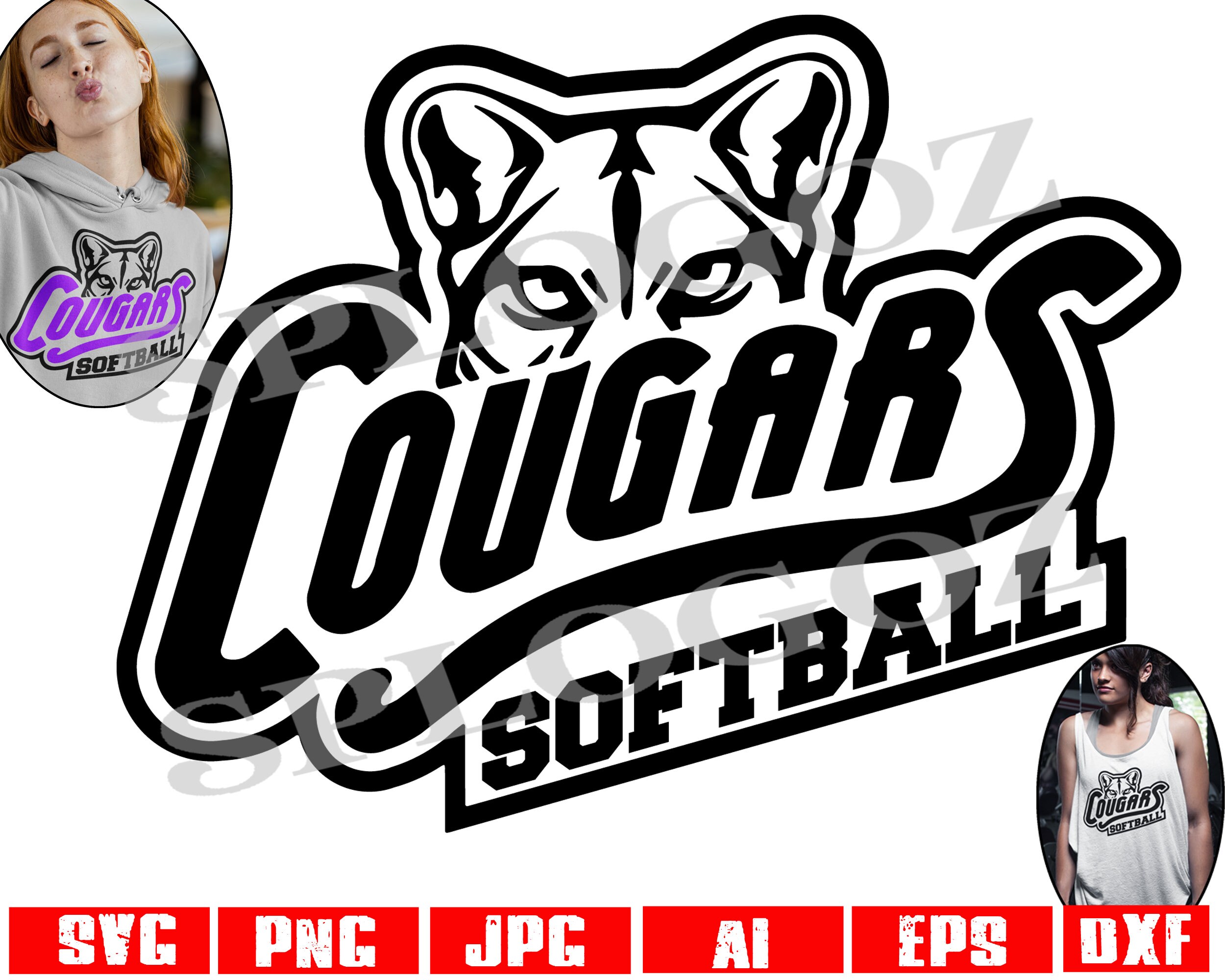 Girls Softball Team Logos