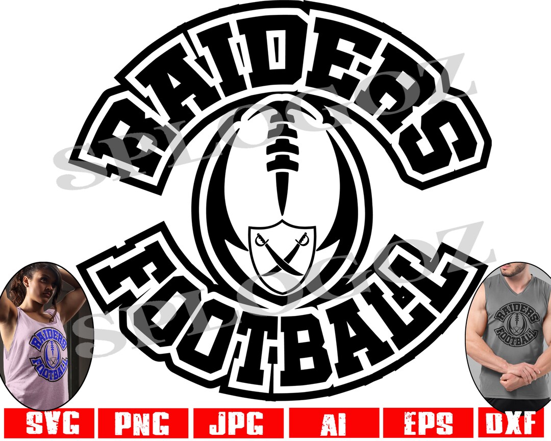Raiders Football Svg, Raider Football Svg, Raider Svg, Raiders Svg ...