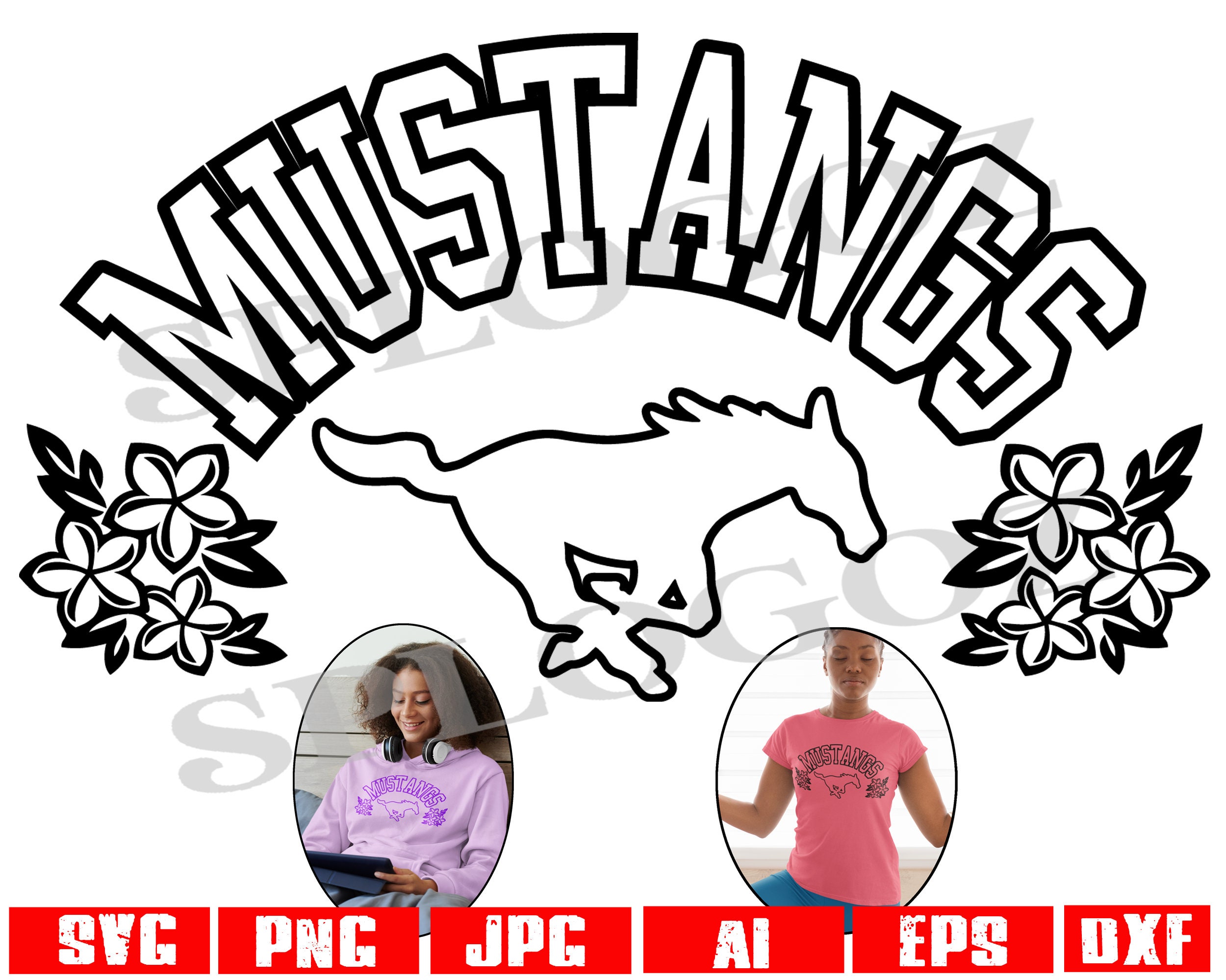 Mustangs Svg Mustang Svg Mustang Png Mustang Png - Etsy