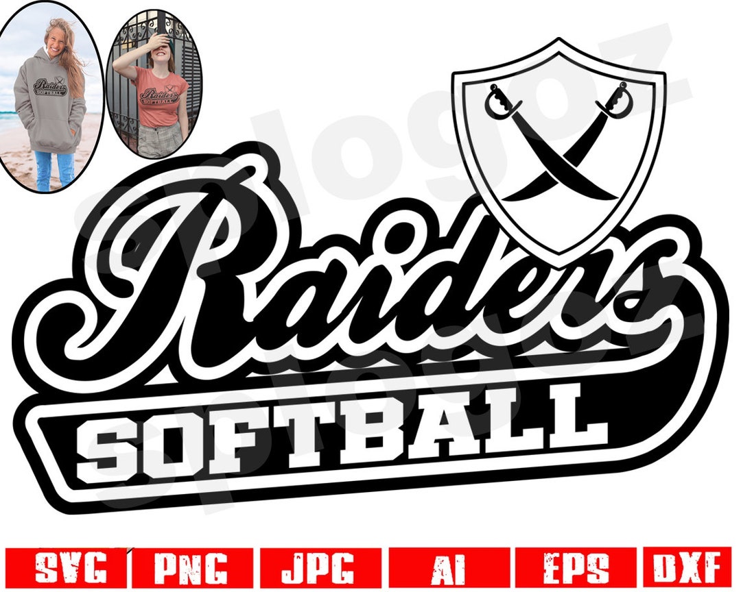 Raiders Softball Svg Raider Softball Svg Raiders Softball Png Raiders ...