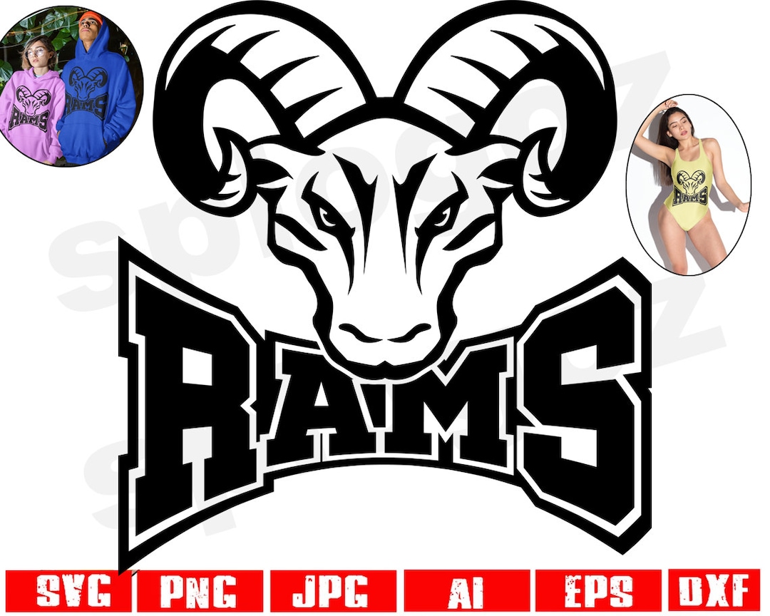 Rams Svg Ram Svg Rams Png Ram Png Rams Mascot Svg Rams Mascot Png Rams ...