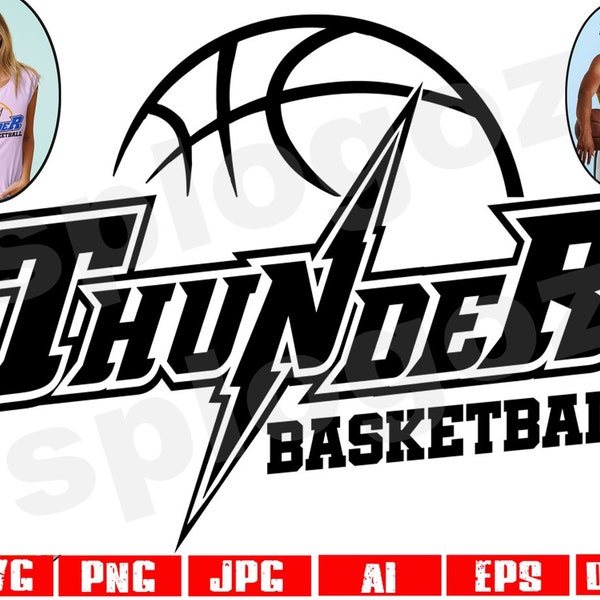 Thunder Logo Svg - Etsy