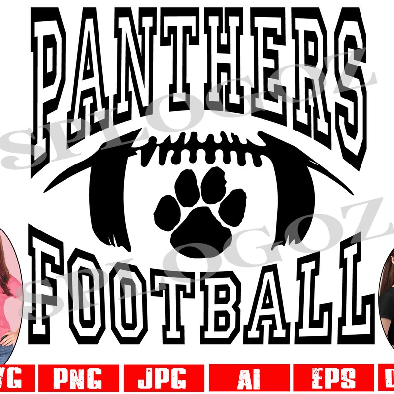 Panthers Svg - Etsy
