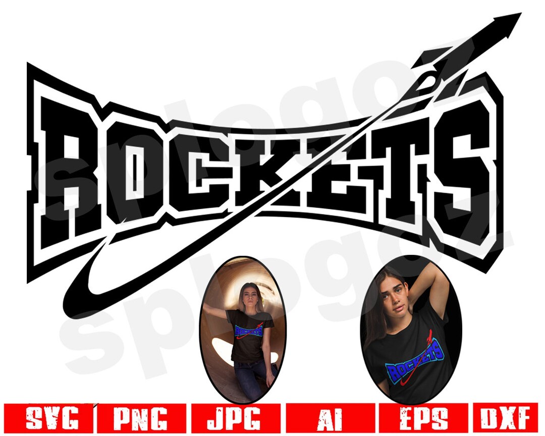 Rockets Svg, Rocket Svg, Rockets Png, Rockets Mascot Svg, Rockets ...