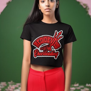 Red Devils Cheerleading Svg Red Devils Cheer Svg Reddevils Svg School ...