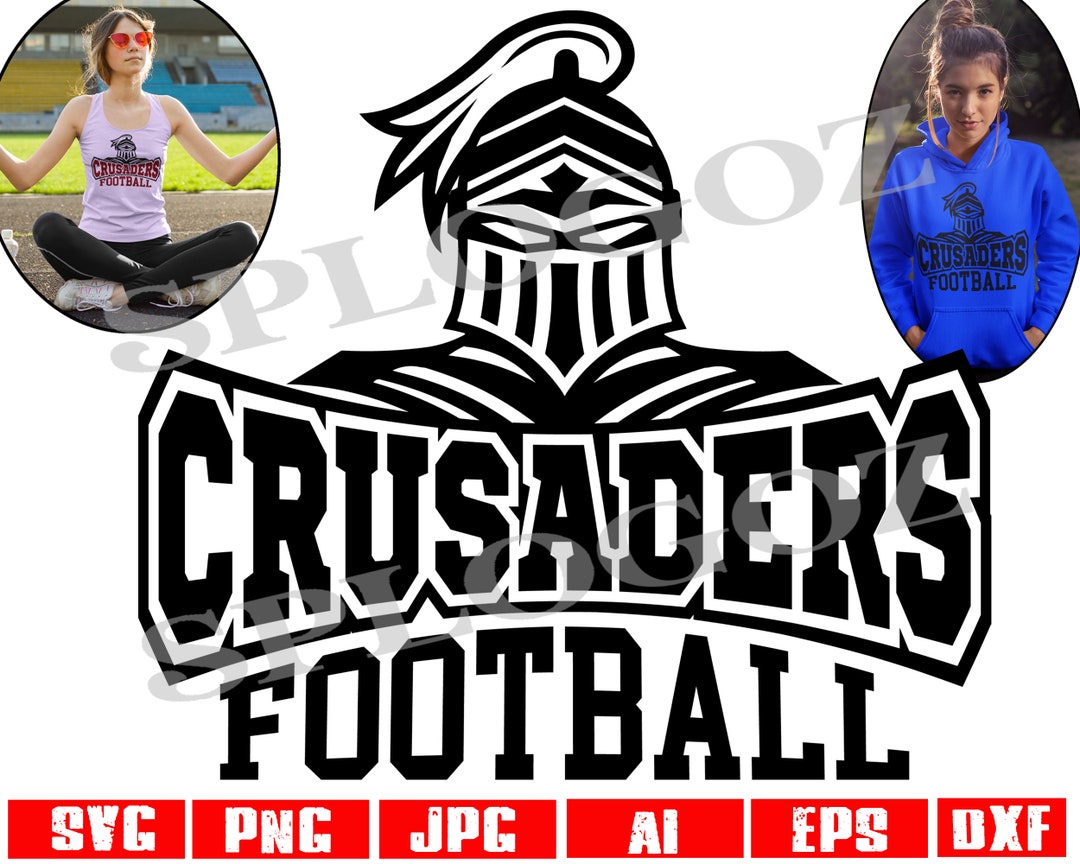 Crusaders Football Svg. Crusader Football Svg, Crusader Svg, Crusaders ...