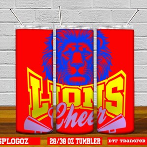 Lions Cheer Svg Lions Cheerleading Svg Lions Mascot Png Lions ...
