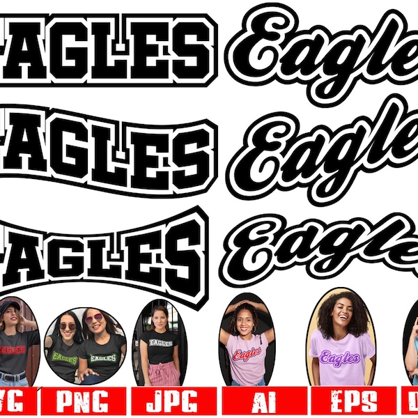 Philadelphia Eagles Font - Etsy