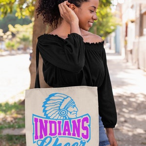 Indians Cheer Svg Indian Cheer Svg Indian Cheerleading Svg Indians ...